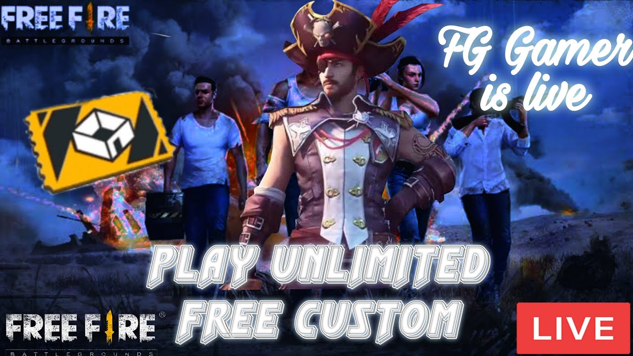 Free Fire 🔥 Live Unlimited || CS CUSTOM ROOM || Freefire👽 - YouTube