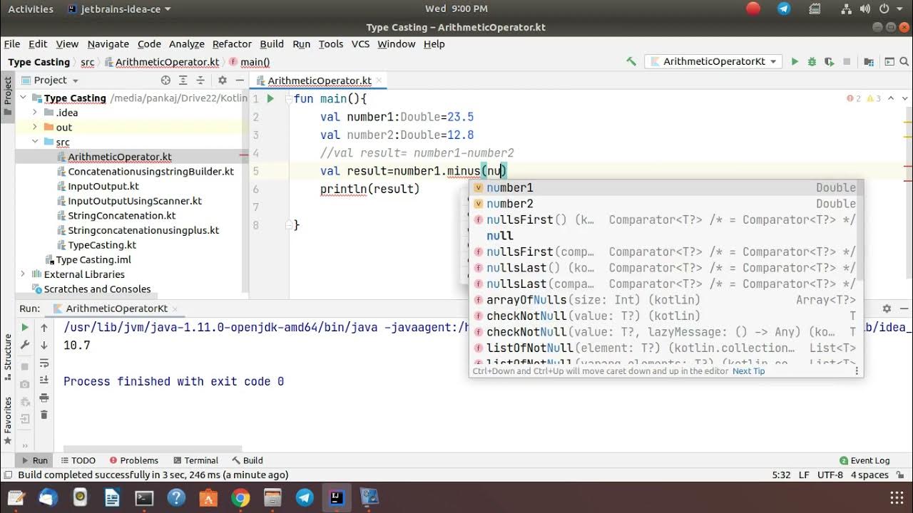# Kotlin Programming Part-10 ( Arithmetic Operator in Kotlin) - YouTube