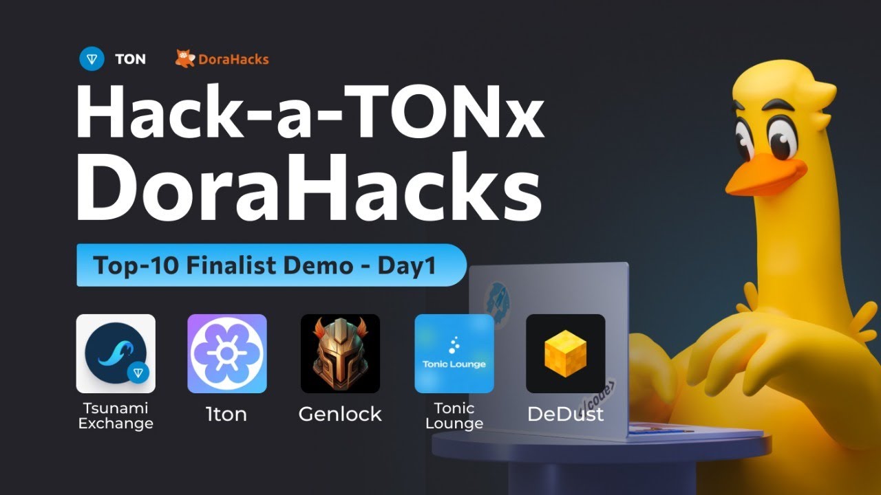 Top-10 Finalist Demo - Day1 | Hack-a-TONx w/ DoraHacks - YouTube