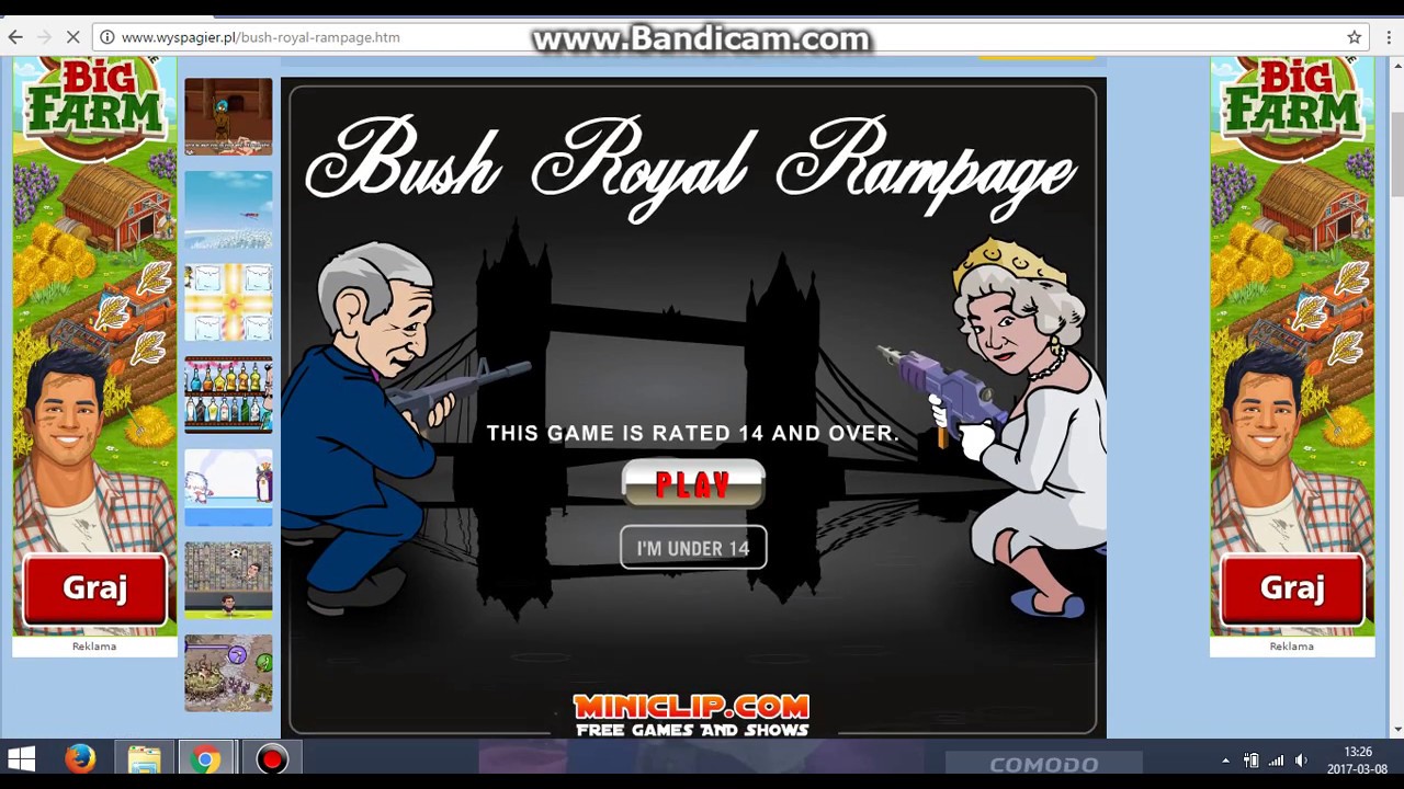 Zagrajmy w Bush Royal Rampage: odc.1 - YouTube