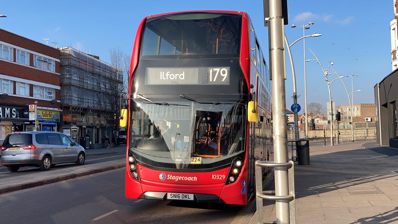 *RARE+NICE DRIVER+ WEIRD ENGINE* Journey on route 179 to Gants Hill ...