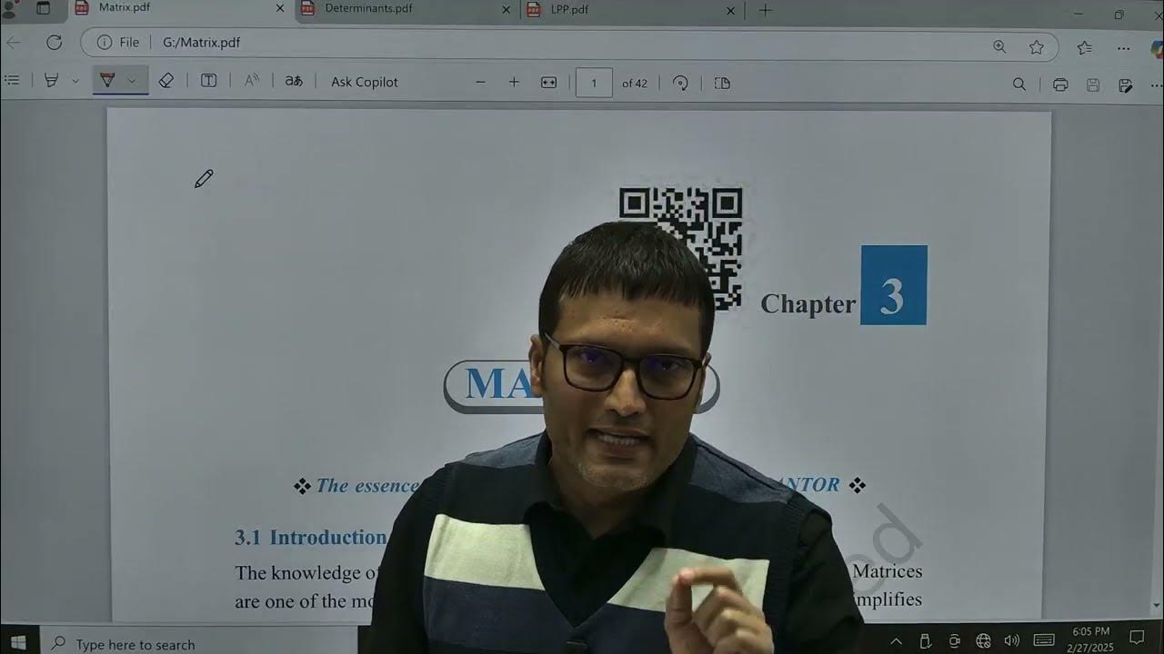 Class 12 Maths | Most Expected Questions on Matrices, Determinants & Linear Programming | CBSE ...