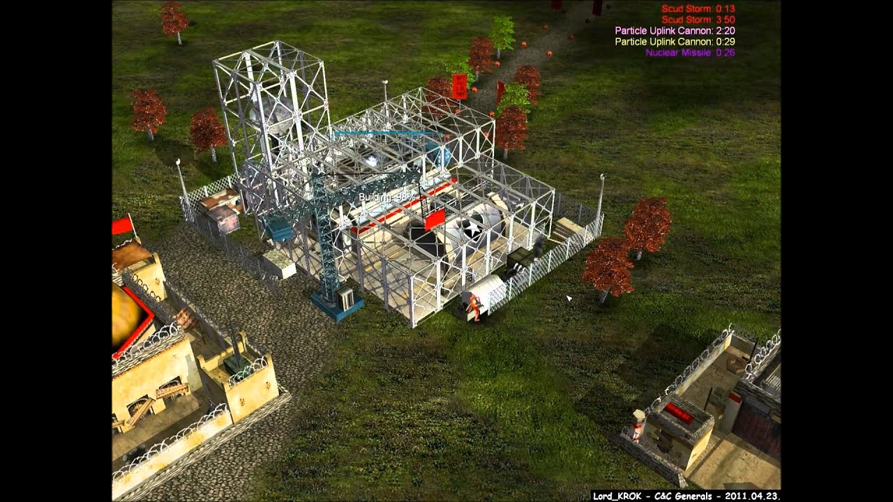 C&C Generals GLA Worker build USA Command Center - YouTube