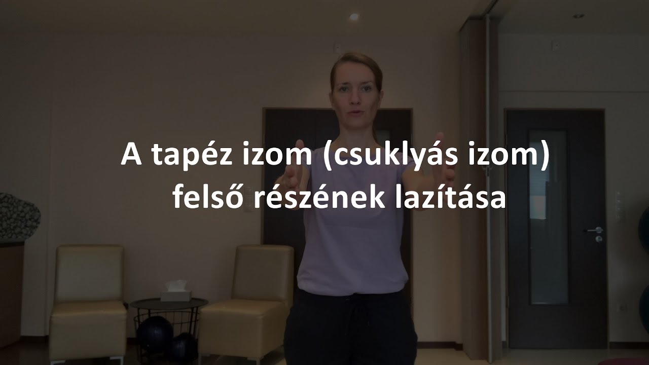 A trapéz izom (csuklyás izom) feszülésének oldása - YouTube