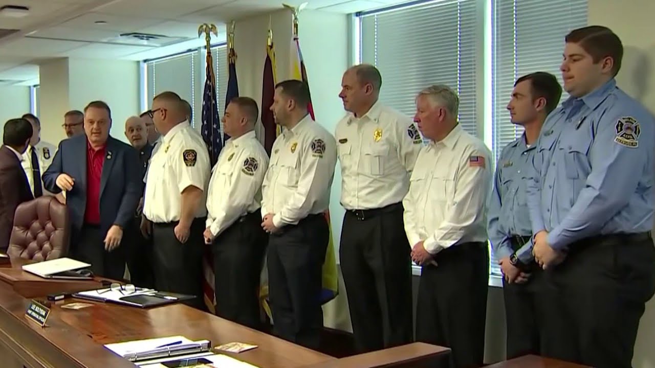 First responders recognized for efforts to fight SPS Technologies fire ...