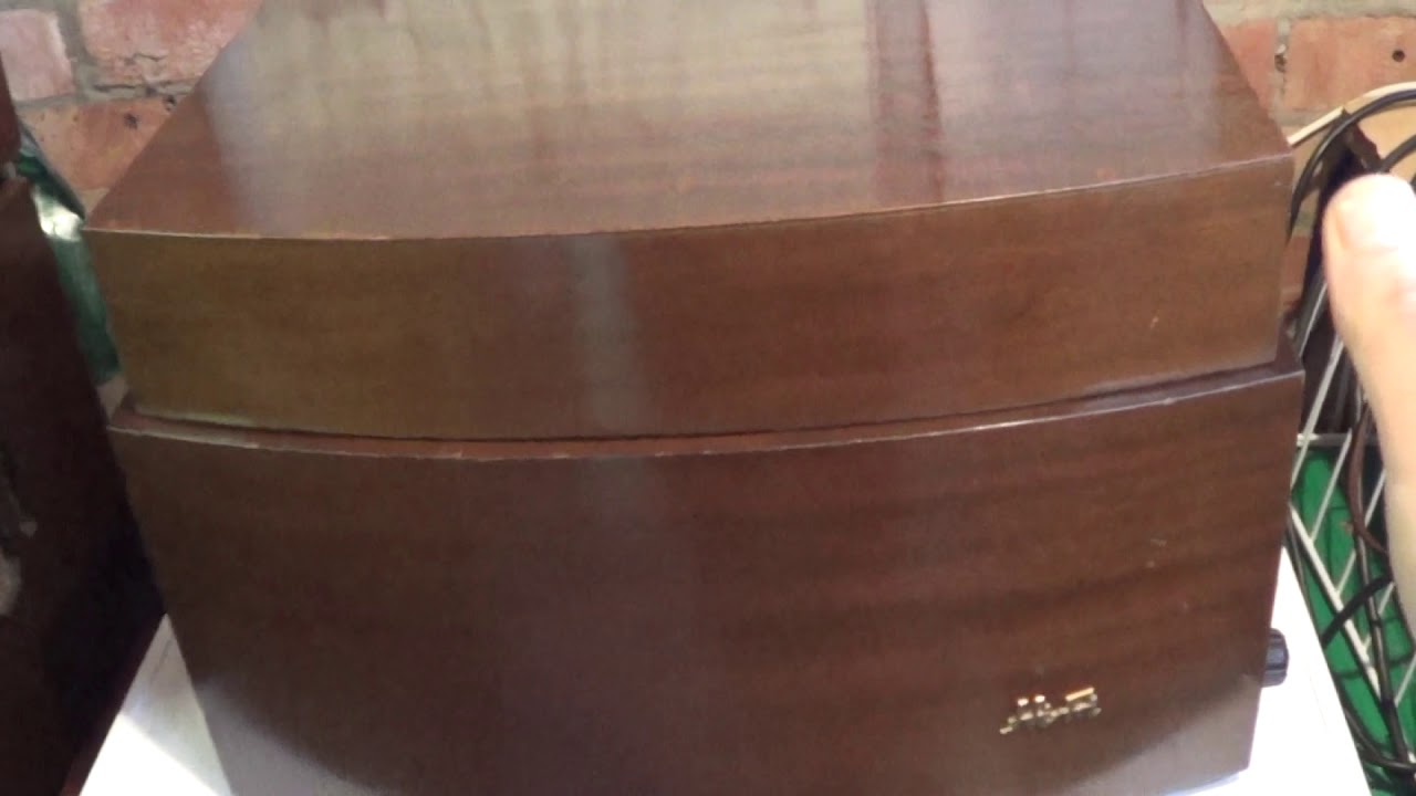 A Saved 1954 Pye Black Box - YouTube