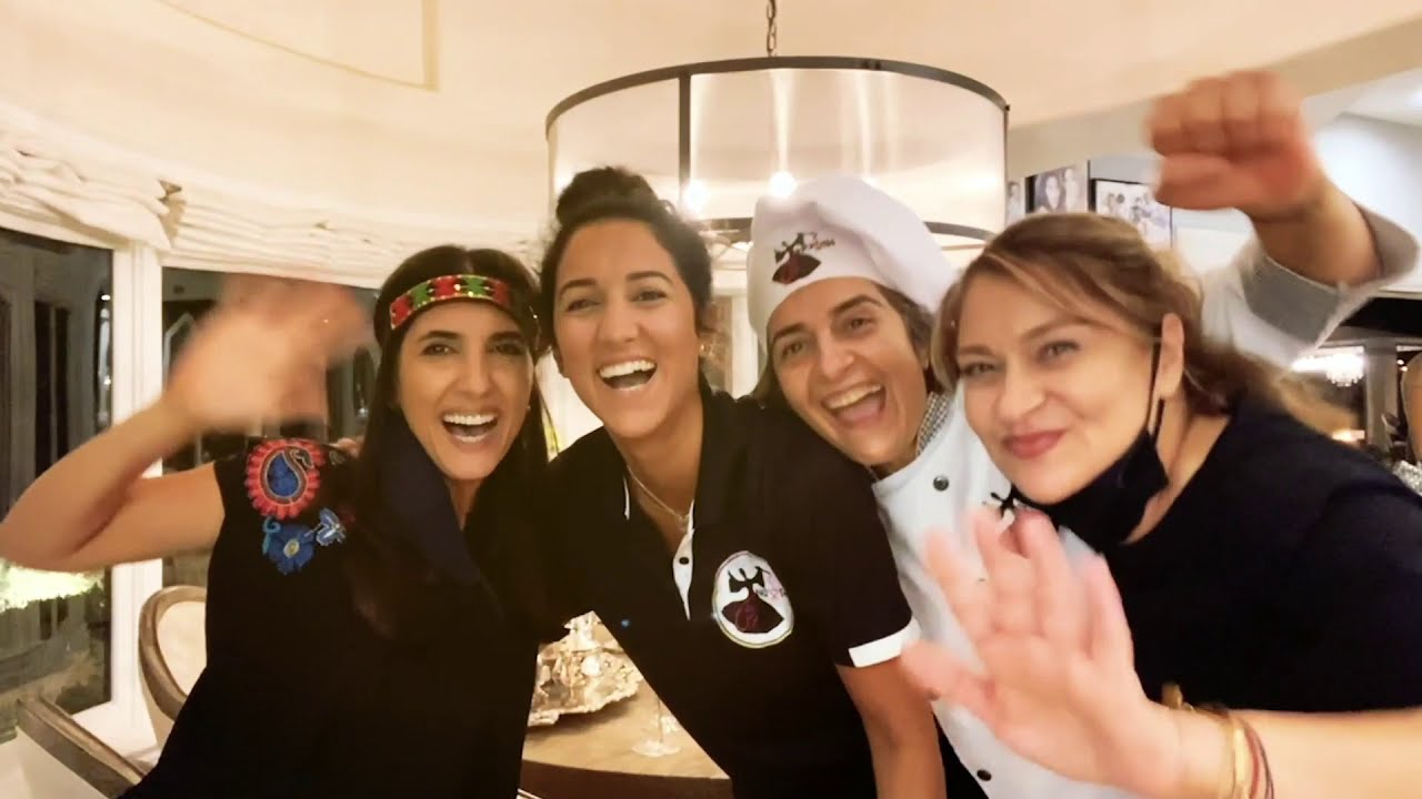 Authentic food by Chef Mojdeh at Diana's Birthday - YouTube