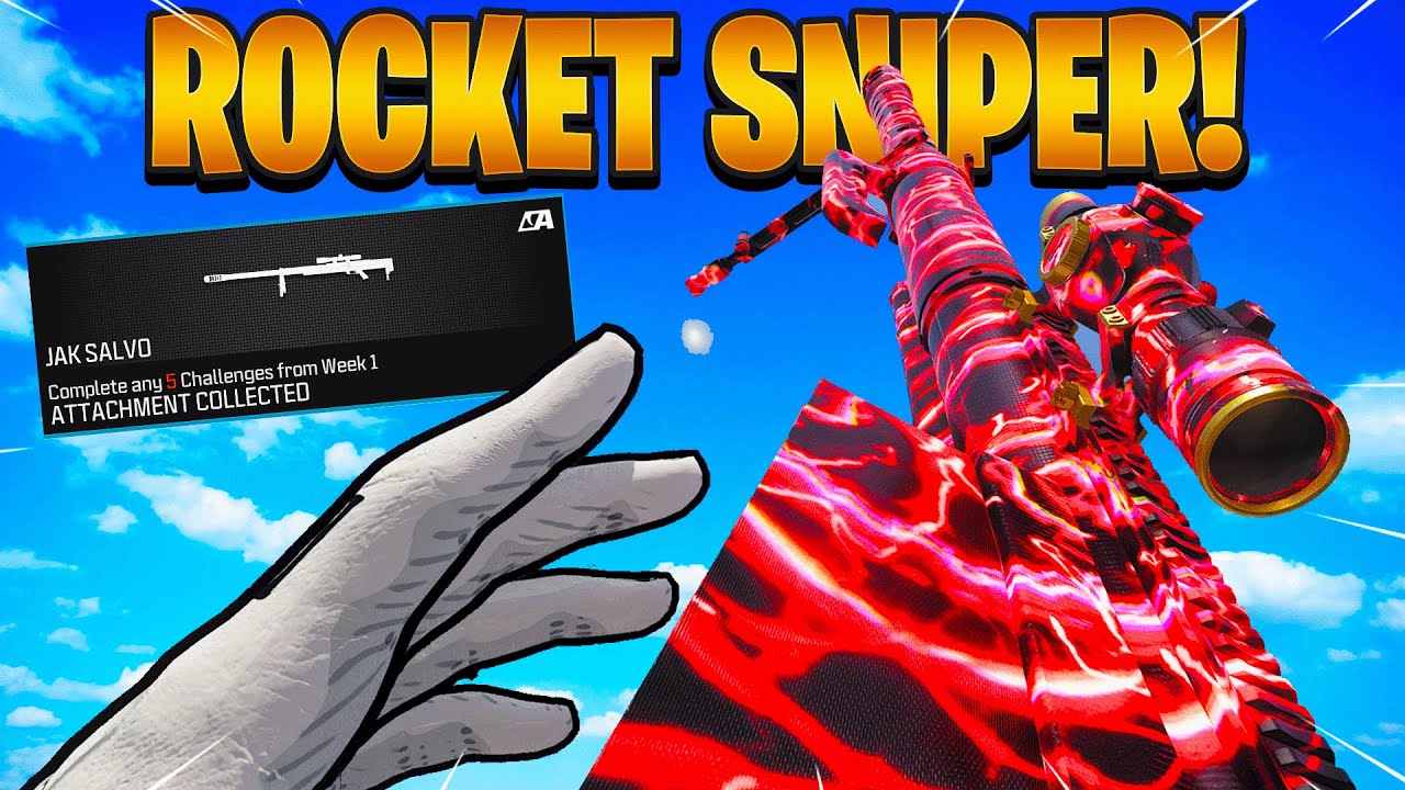 *NEW* JAK SALVO AFTERMARKET PART in MODERN WARFARE 3 (KATT AMR Sniper ...
