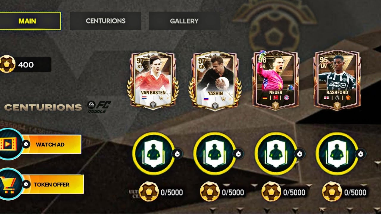 Upcoming New Centurions Event Leaks in FC Mobile 🔥🤎💛 - YouTube