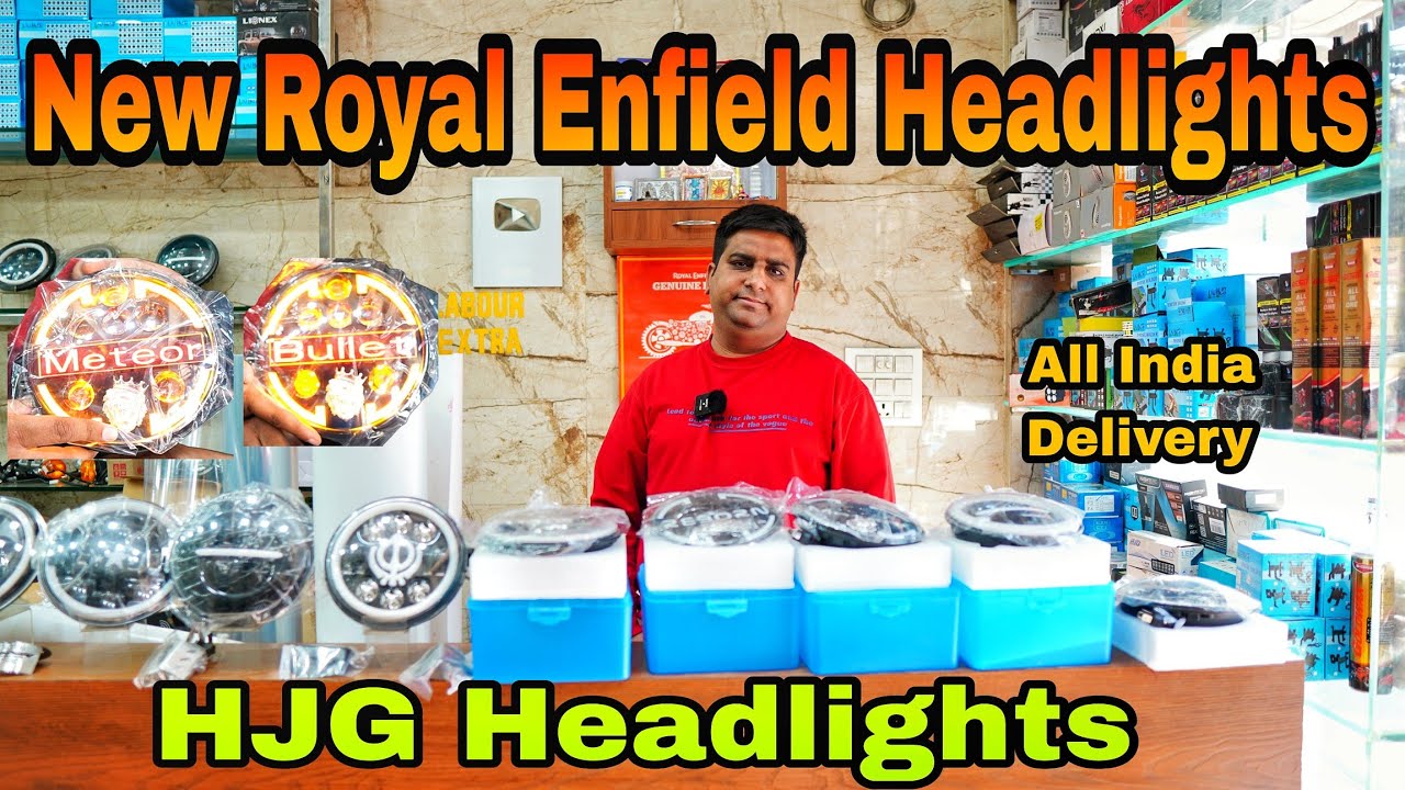 Royal Enfield New Headlights | Best Headlights For Royal Enfield ...