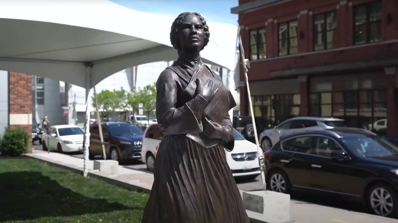 Official Unveiling of the Mary Ann Shadd Cary Statue - YouTube