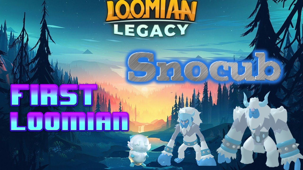 loomian legacy gameplay: part 1 snocub starter - YouTube