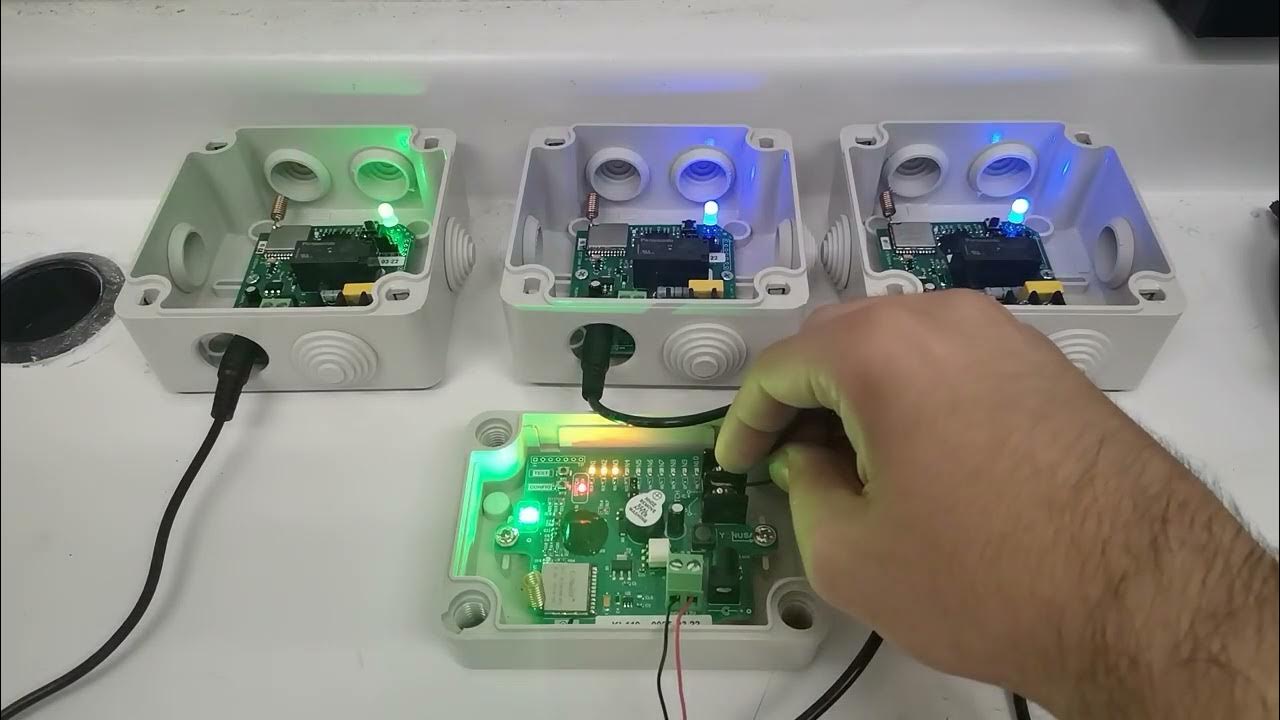 YONUSA - Configuración básica de kit transmisor/receptor KL110 - YouTube