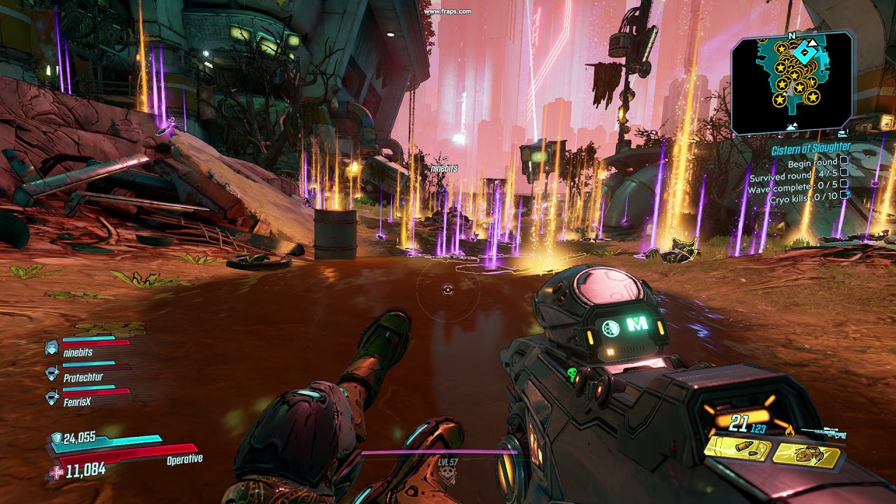 Borderlands 3 - Cistern of Slaughter Round 4 Drops on Mayhem 4 TVHM ...