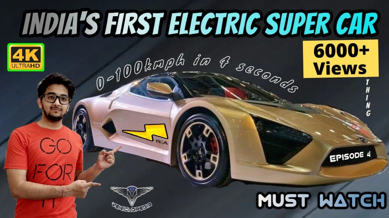 INDIA'S FIRST ELECTRIC SPORTS CAR...⚡⚡🏎️..DC TCA...DC AVANTI SUCCESSOR🔥 ...