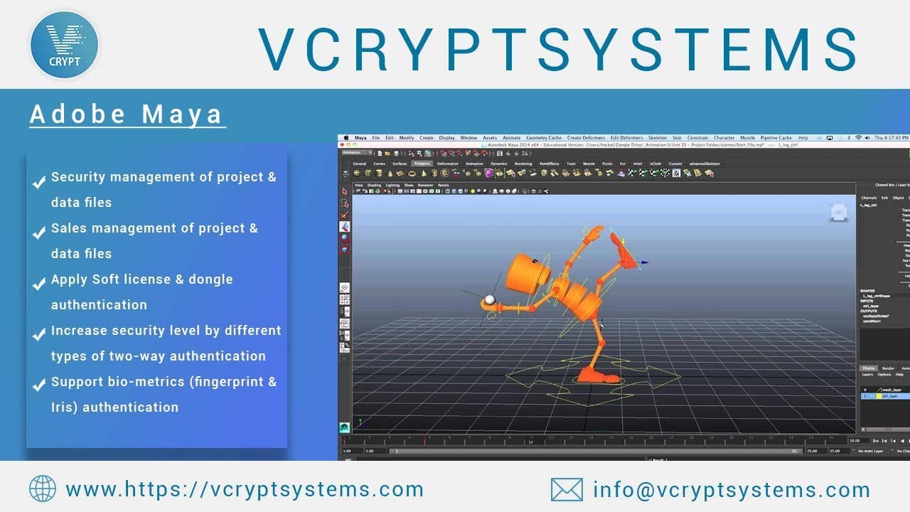 How to protect Maya document files. - YouTube