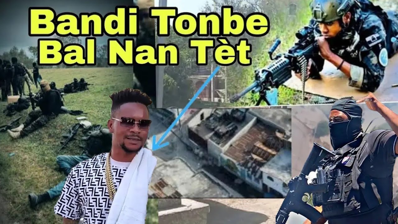 Pow pow kadav towo yo ret atè,malgre yo ap kouri lapolis ap vide bal sou yo,vin gade koze nan ...