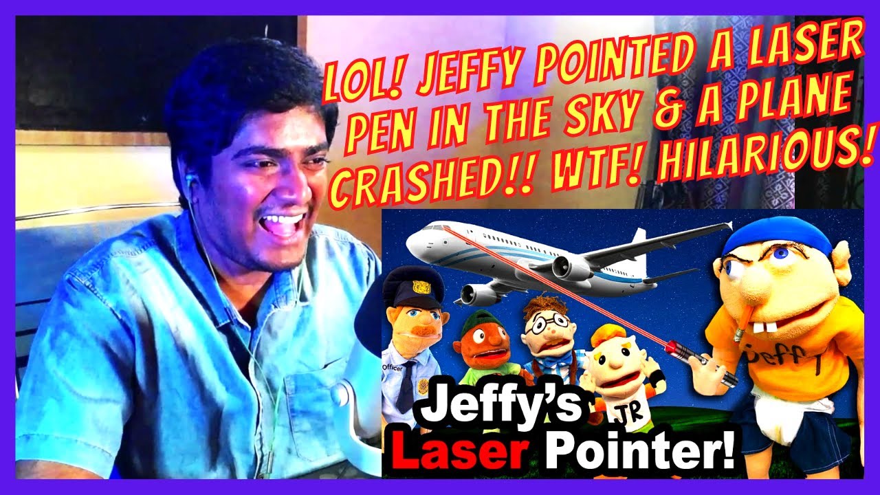 SML MOVIE: JEFFY'S LASER POINTER! REACTION!!! - JEFFY POINTS LASER AT ...