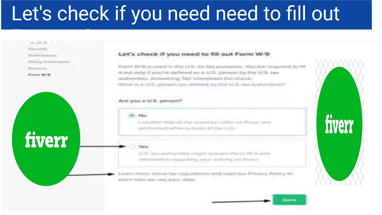 Let s Check If You Need To Fill Out Form W 9 YouTube