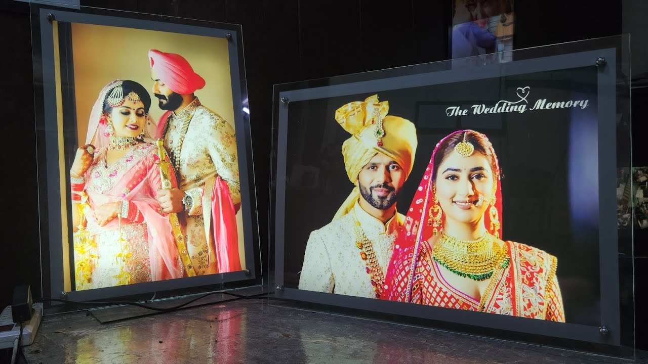 Digital Photo Frames Hd Crystal Quality - YouTube