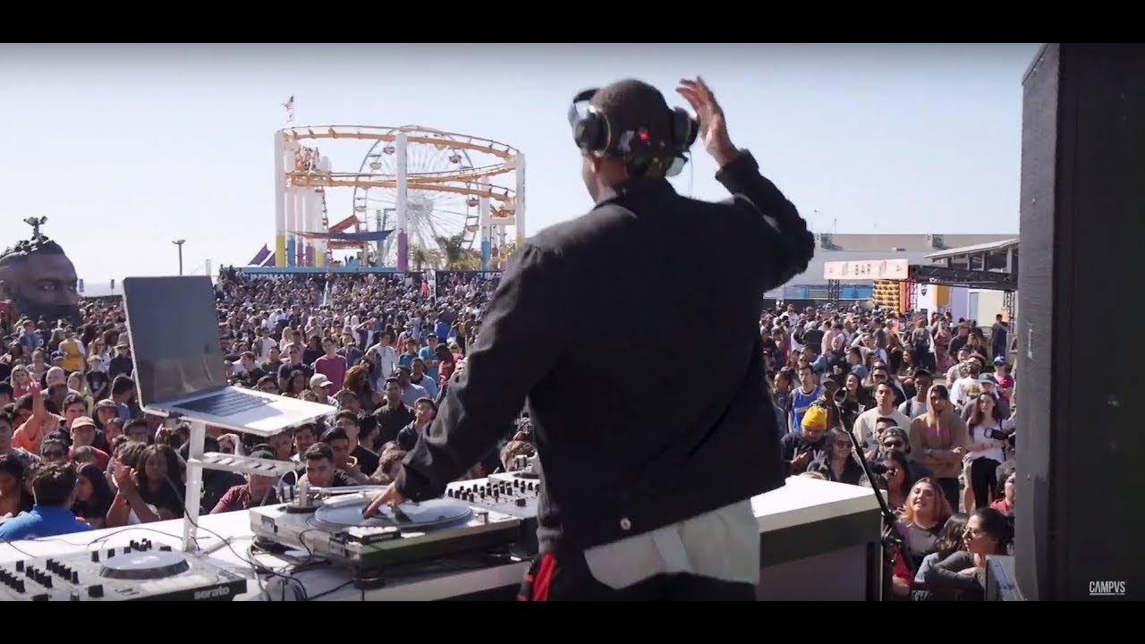 Campus DJ at NBA All-Star Weekend on the JBL Stage at B/RxLA - YouTube