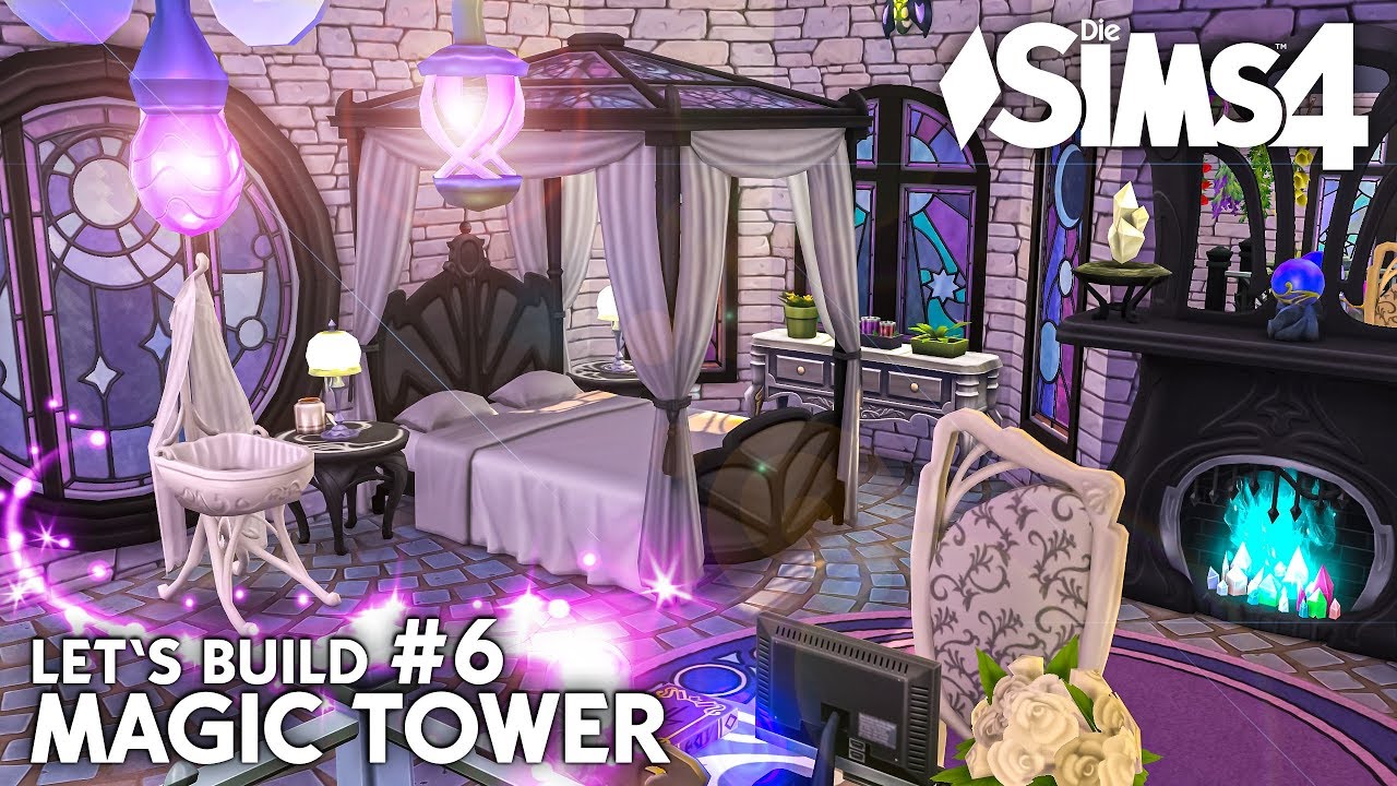 Die Sims 4 Magic Tower #6 | Die Sims 4 Reich der Magie Turm bauen und ...