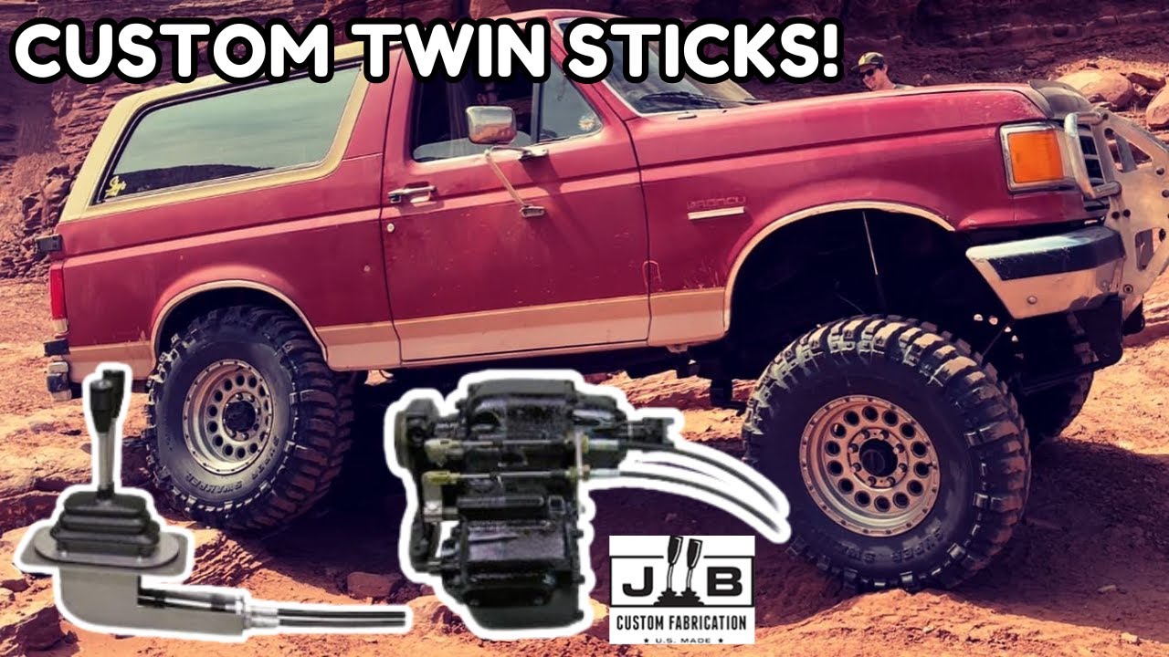 MY 88 BRONCO GETS CUSTOM TWIN STICKS - YouTube