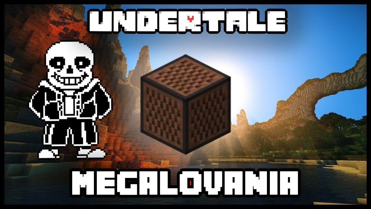 Undertale - Megalovania - Minecraft Note Block - YouTube