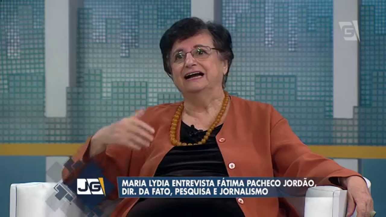 Maria Lydia entrevista Fátima Pacheco Jordão, dir. da Fato, Pesquisa e ...