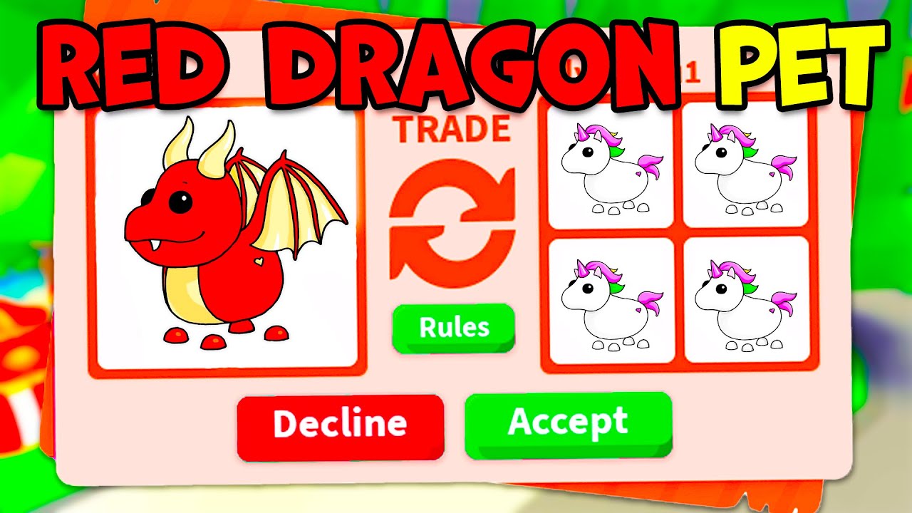 NEGOCIAÇÃO DRAGÃO CLÁSSICO em adopt me (o que vale a pena??) - YouTube