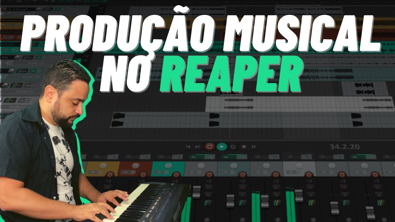 PRODUZINDO uma música Completa No REAPER - YouTube