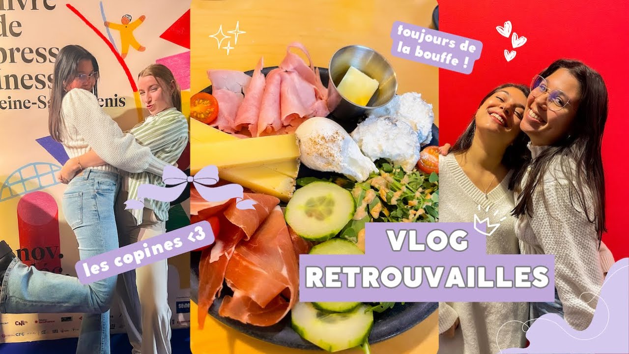 Vlog｜Retrouvailles à Paris ️ - YouTube