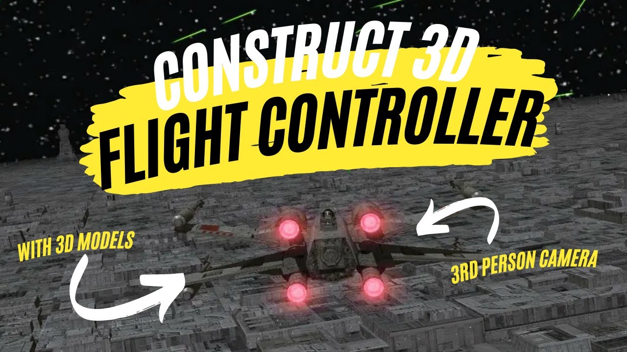 Construct 3D flight controller with 3D camera and 3D modelling - YouTube