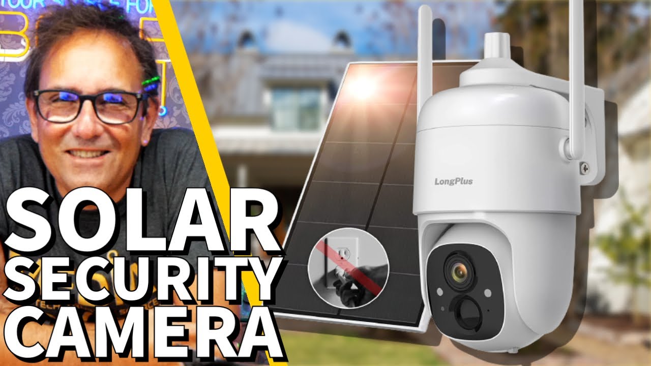 Security Camera Wireless Outdoor with Solar Powered full setup - YouTube