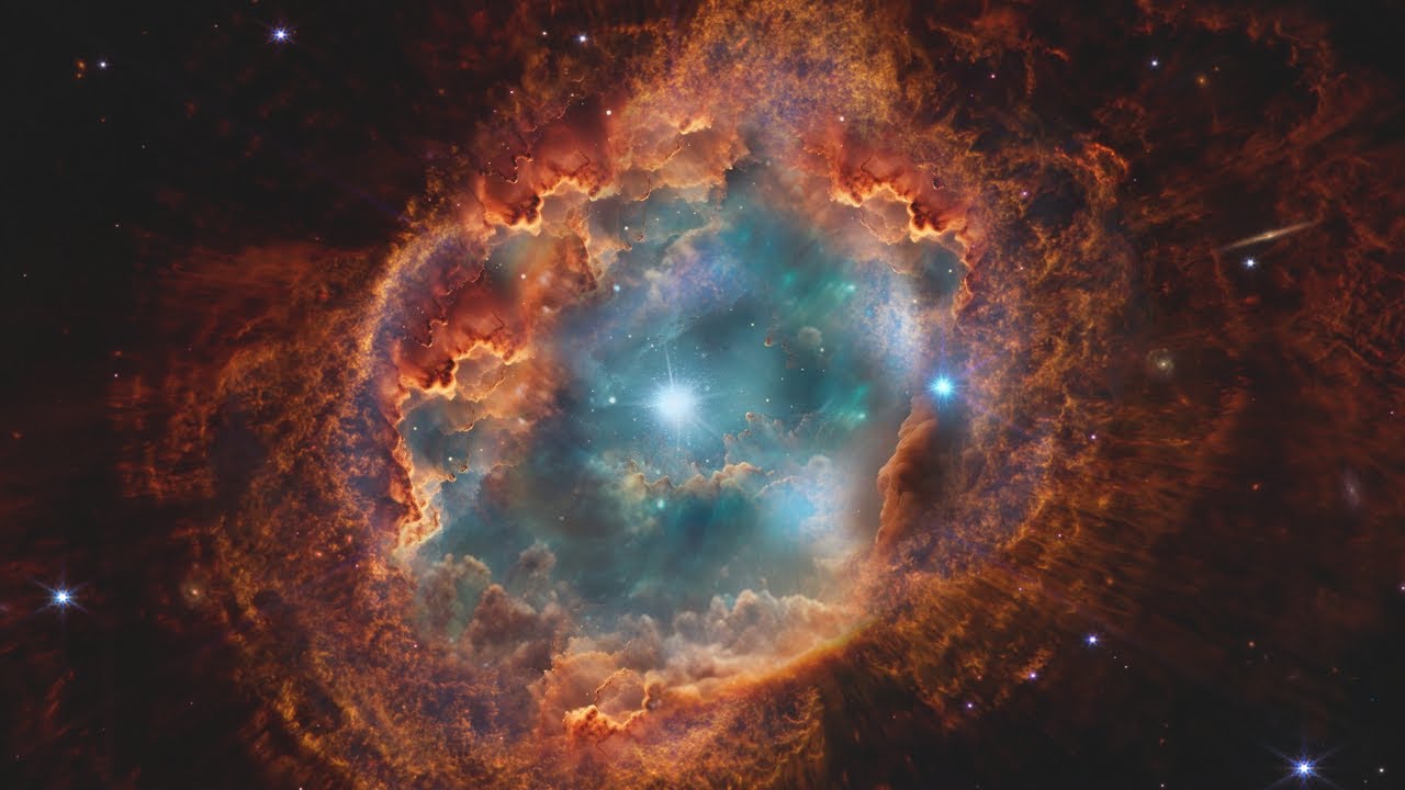 JAMES WEBB SPACE TELESCOPE'S DEEP VIEW OF THE NGC 3132 PLANETARY NEBULA - YouTube