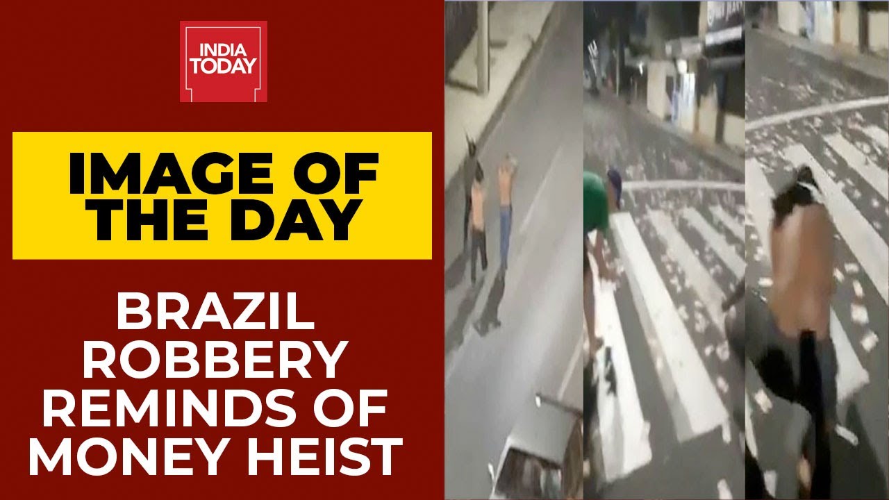 Robbery In Brazil Reminds Spanish Drama Series 'Money Heist' | Image Of ...