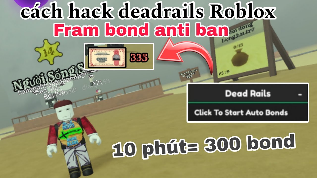Deadrails hack guide in Roblox - aotu fram bond Complete the bond quest ...