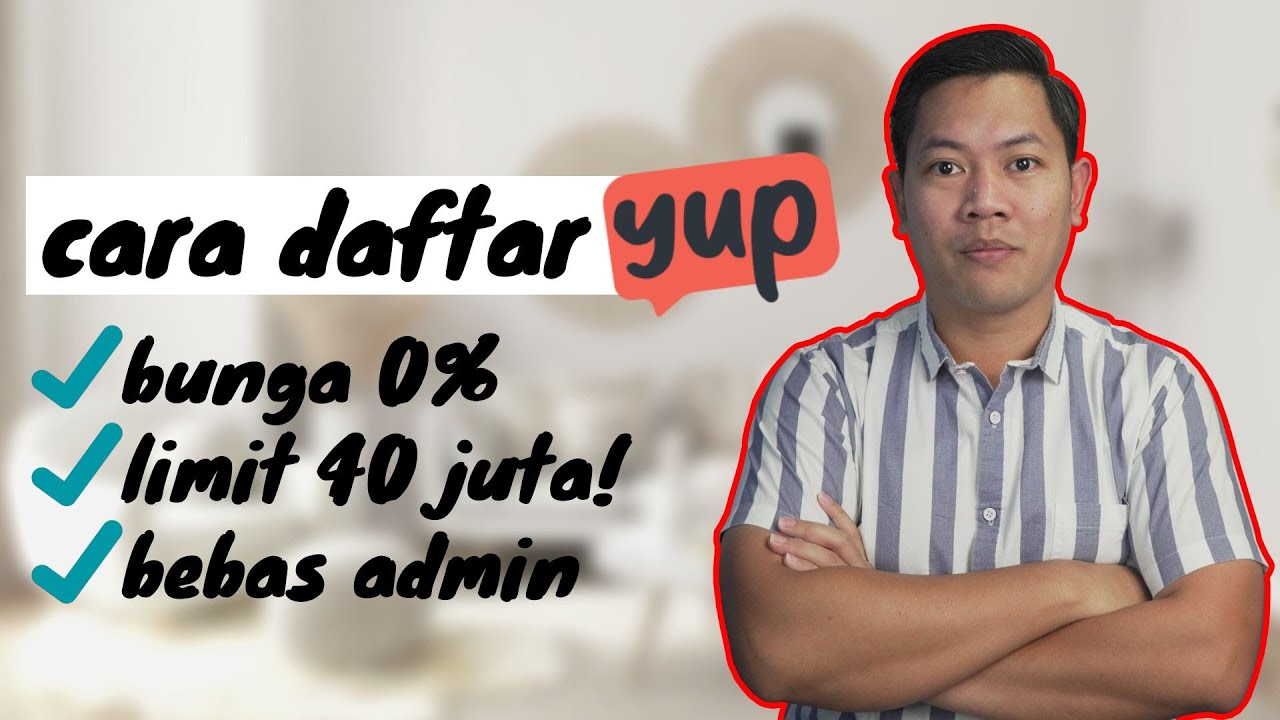 LIMIT SAMPAI 40 JUTA! SYARAT DAN CARA DAFTAR YUP CARD PAYLATER - YouTube
