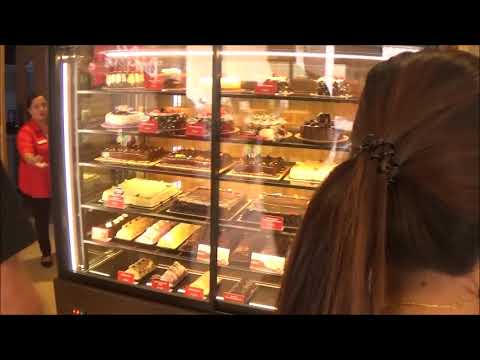 Checking Out The Red Ribbon Bake Shop - YouTube