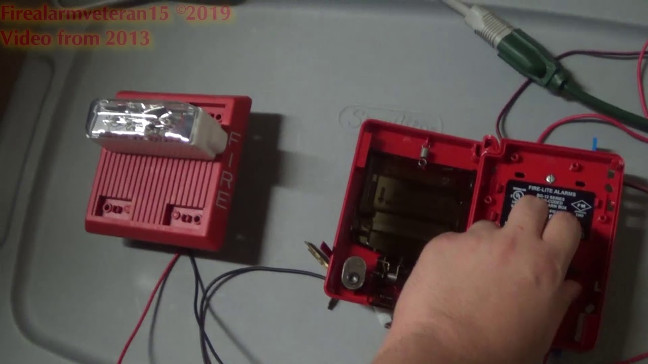 Wheelock MT-24MCW Horn/Strobe Test - YouTube