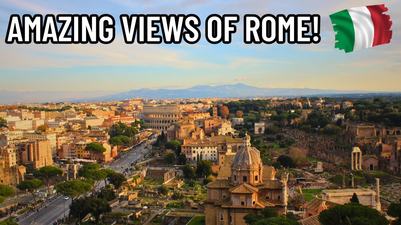 How to see the BEST VIEWS of ROME! 🇮🇹 - YouTube