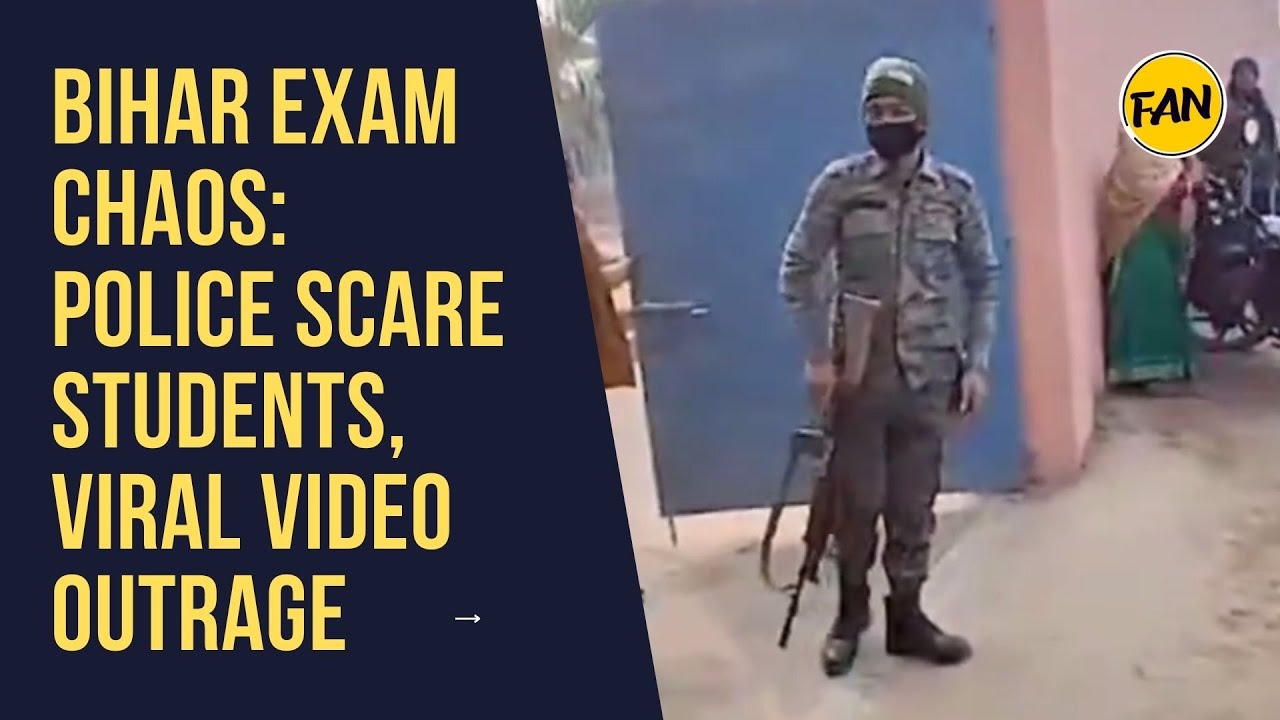 Bihar Students Terrified as Police Officer Brandishes Loaded Gun During ...