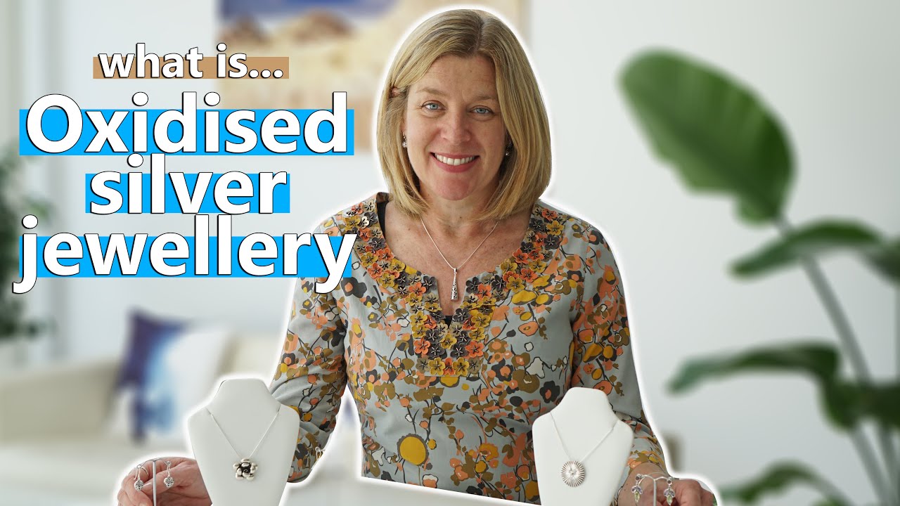 Oxidised silver jewellery explained - YouTube