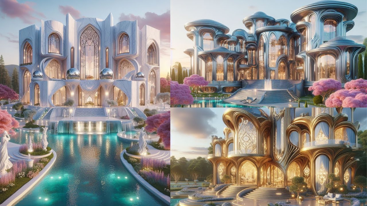 Castles of Pearls, Silver and Gold in the Paradise (Jannah), images ...