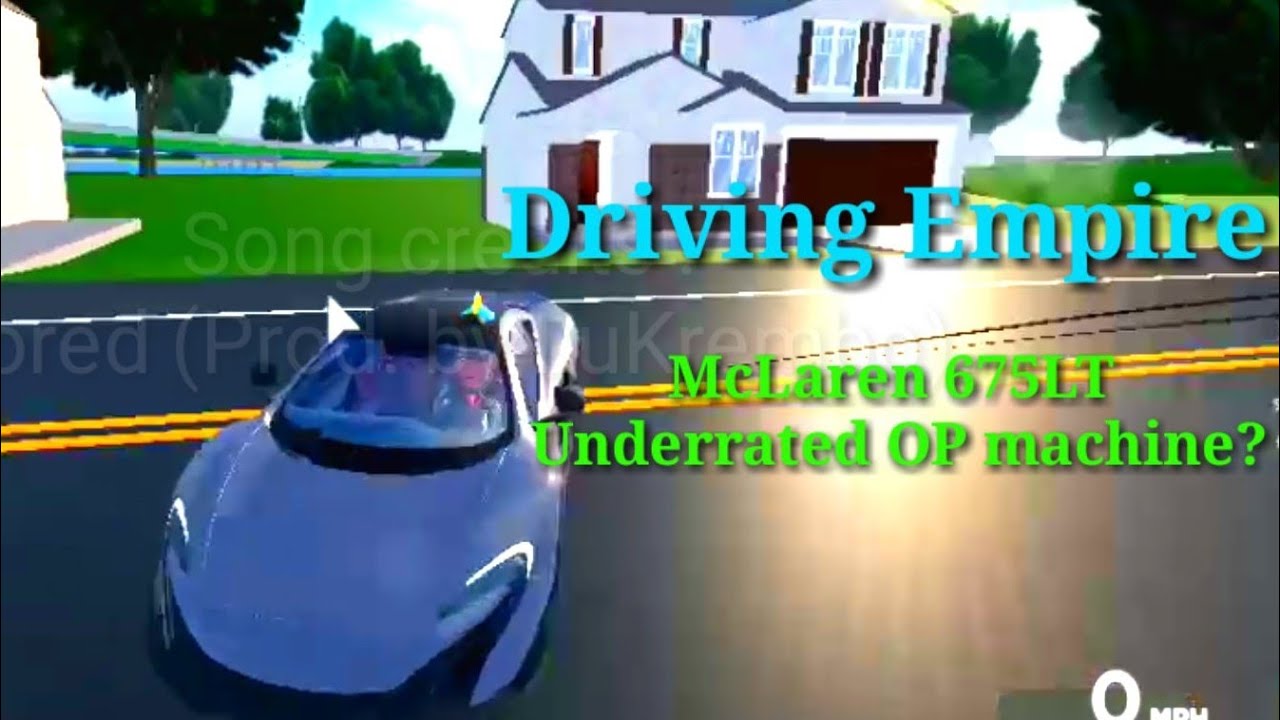 Driving Empire Wayfort Roblox - McLaren 675LT test drive - OP cheap ...
