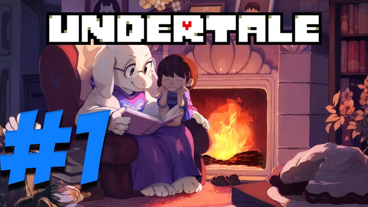 Undertale Pacifist Playthrough Part 1| WELCOME TO THE RUINS | # ...
