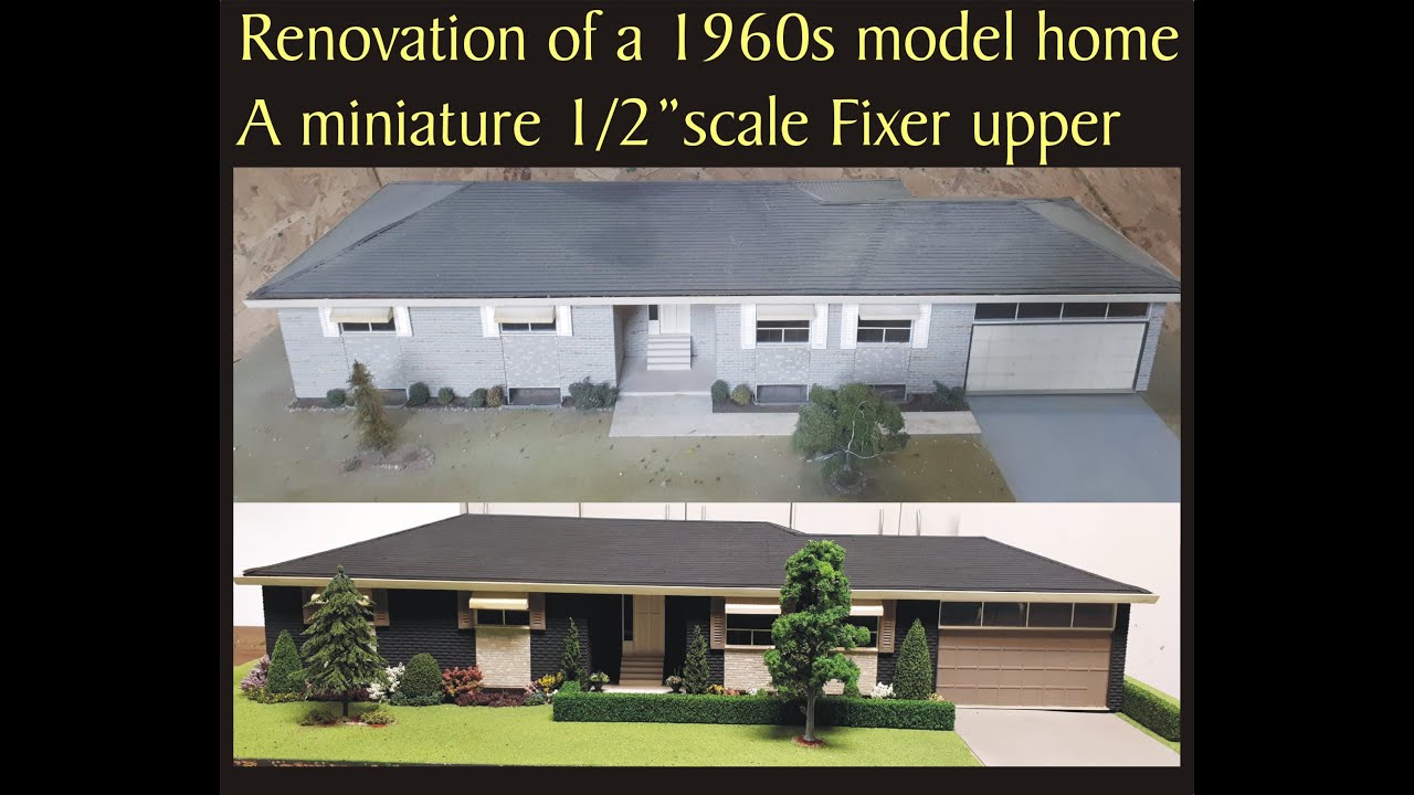Fixer upper - Watch how we do a makeover on this G scale (1:24) 1970s ...