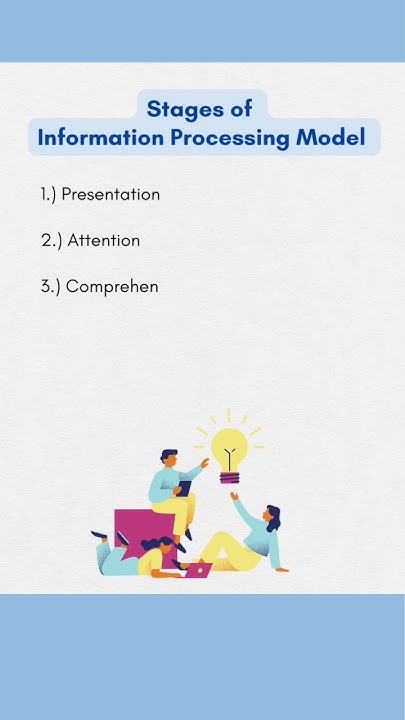 Stages of Information Processing Model | Student Notes | - YouTube