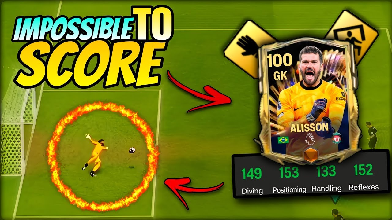 TOTS 95 OVR Allison Goalkeeper Full Review || One of The Best ...