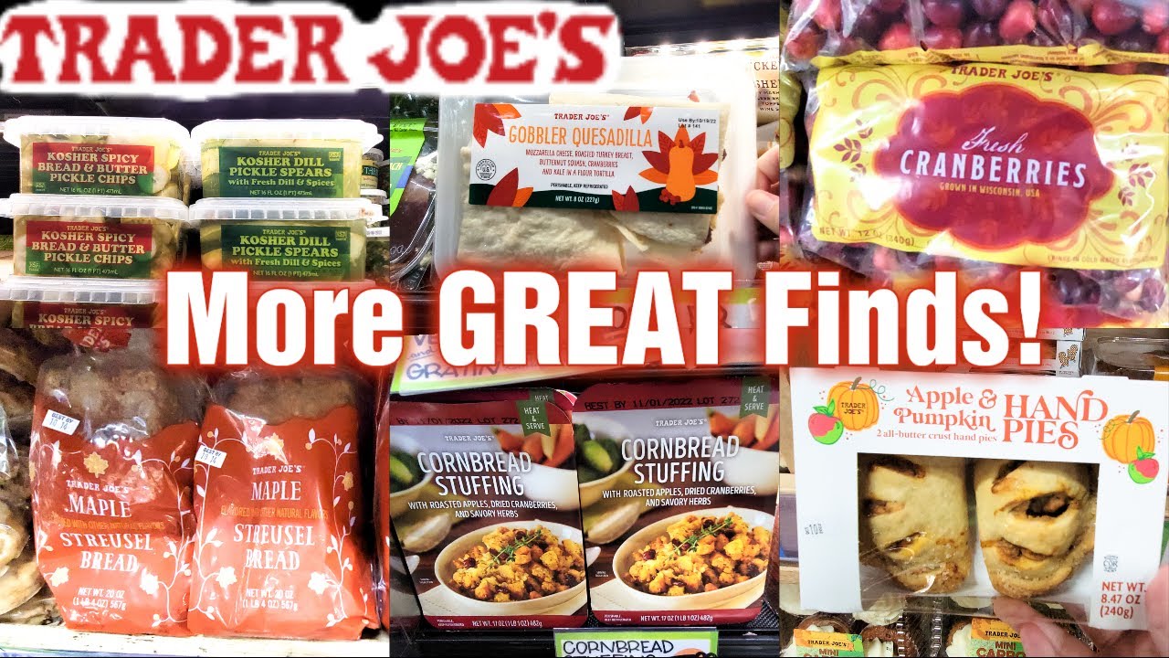 TRADER JOE'S More GREAT Finds! - YouTube